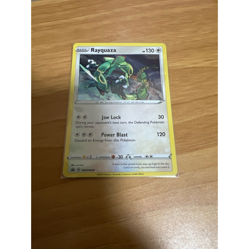 rayquaza promo pokemon tcg card | Shopee Singapore