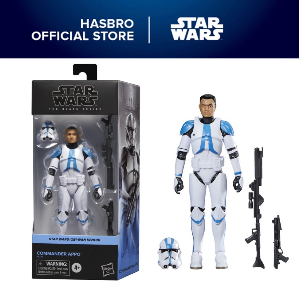 Star Wars The Black Series Commander Appo, Star Wars: Obi-Wan Kenobi 6 ...