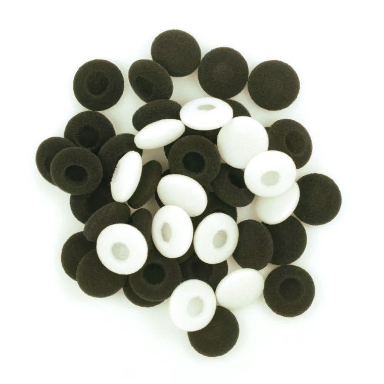 Earphone Earpiece Sponge Cover Tip Mini Earbud Headset 2 Pairs | Shopee ...