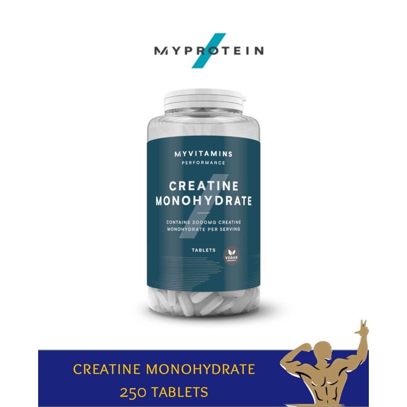 (SG Instock) Myprotein Myvitamins Creatine Monohydrate Tablets 250 ...
