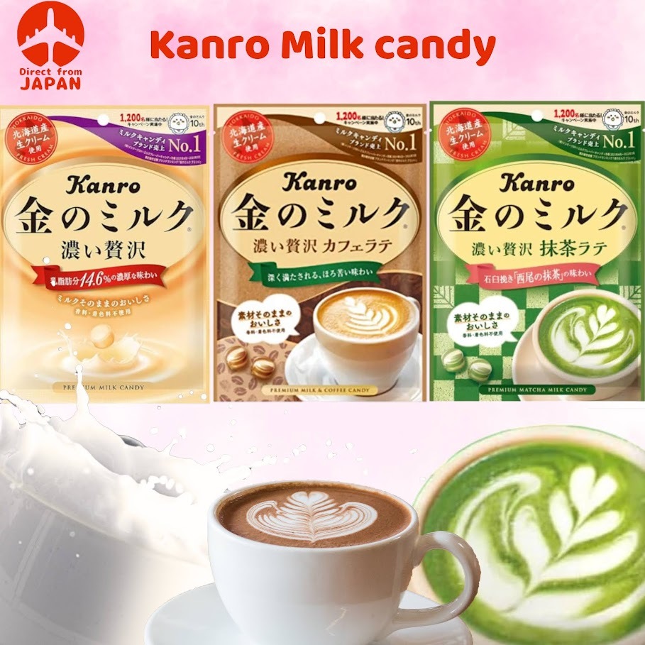 Kanro Golden Milk Candy. Unscented. Soft sweetness and light aftertaste. fresh cream from ...