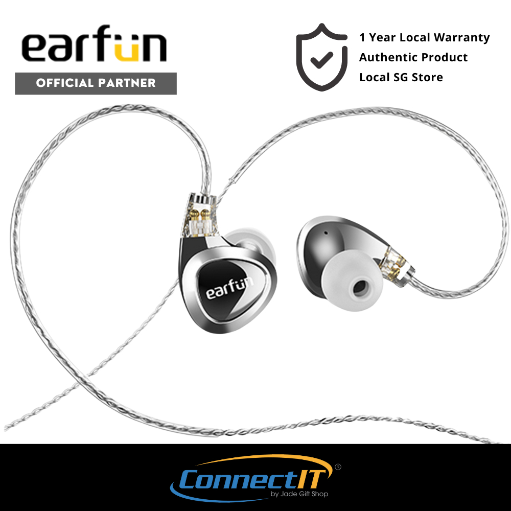 EarFun EH100 Advanced Triple-Driver Hybrid in-Ear Monitor Earphones ...