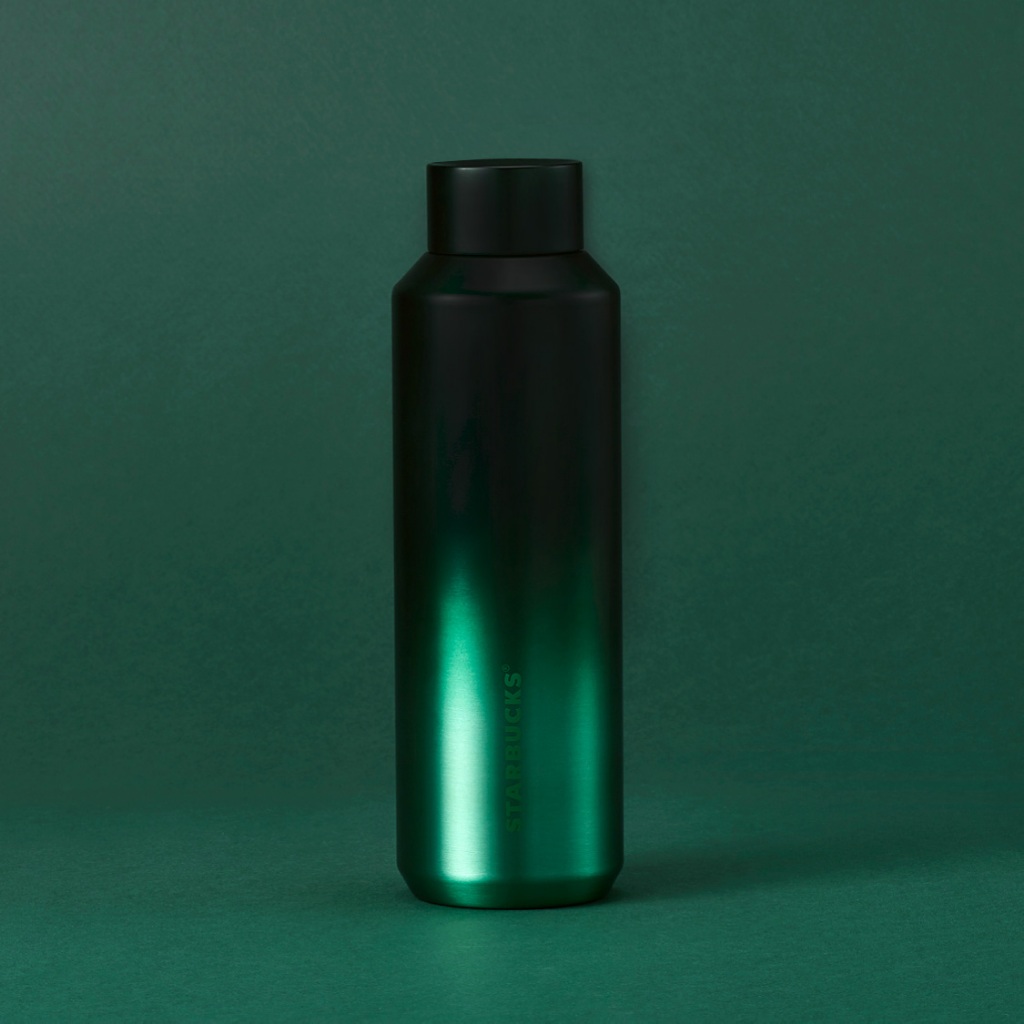 Starbucks Green Gradient Stainless Steel Water Bottle 20oz | Shopee ...