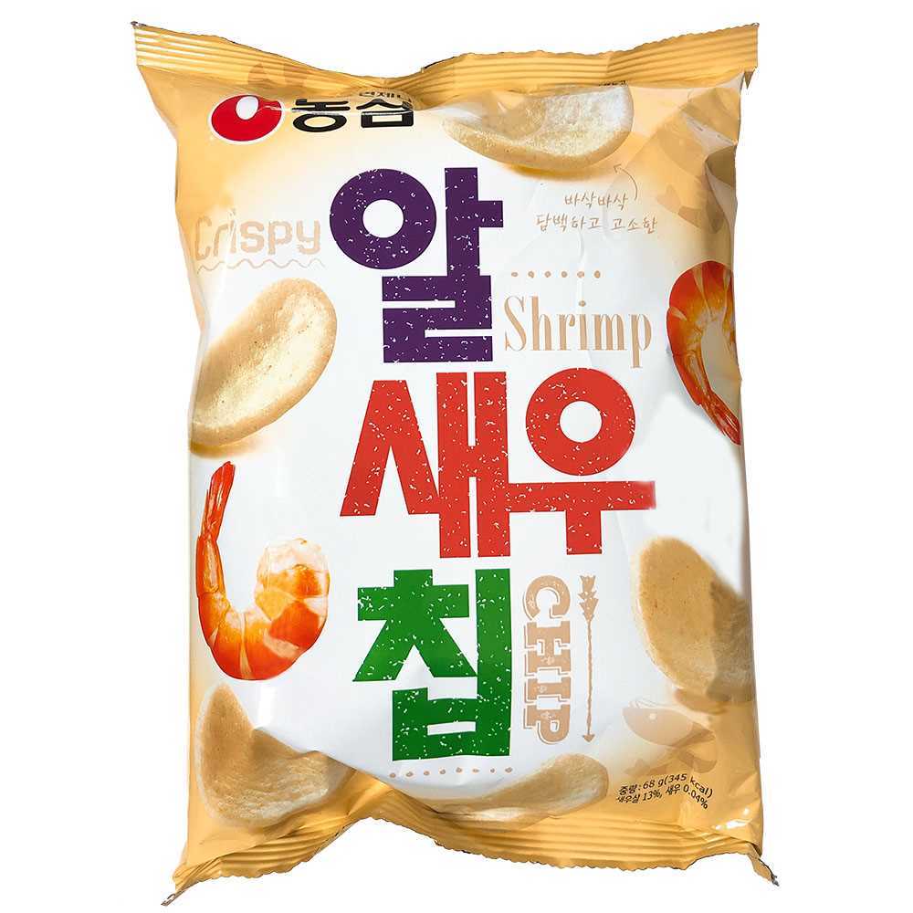 Nongshim Korean Shrimp Cracker Snacks 68g | Shopee Singapore