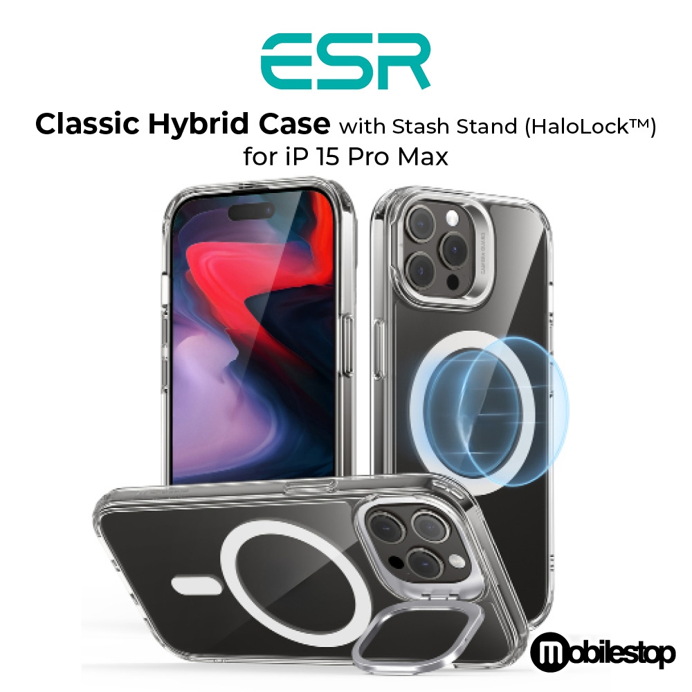 ESR iP 15 / 15 Plus / 15 Pro / 15 Pro Max Classic Hybrid Case with ...