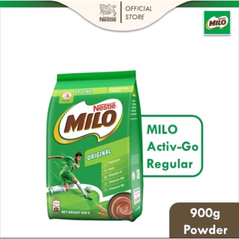 MILO Refill ACTIV-GO Original POWDER [900 Gr] | Shopee Singapore