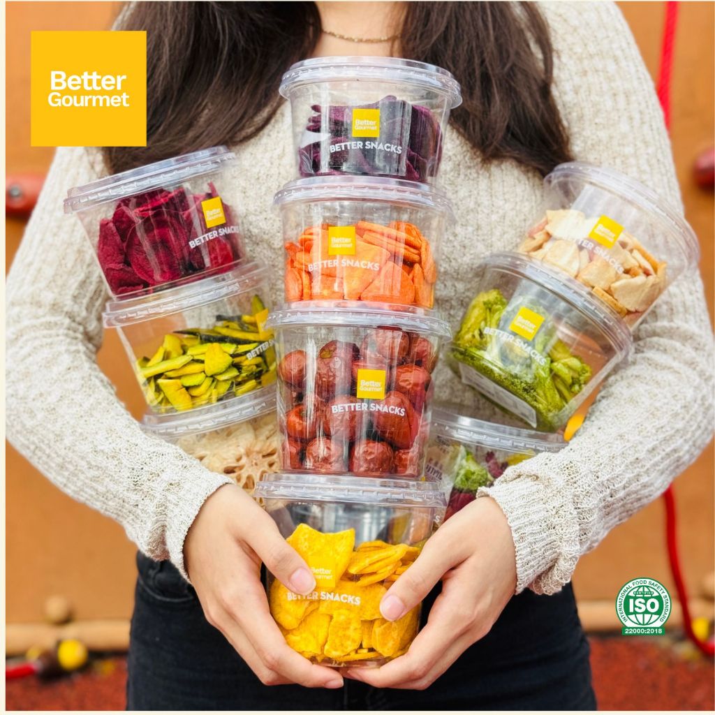 Better Gourmet Better Snacks Fruit and Veggie Chips and Crisps | Shopee ...