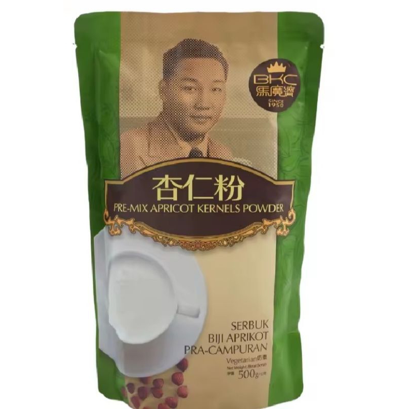 BKC Pre-mix Apricot Kernels Powder (Almond Powder)马广济杏仁粉 500g (Expiry ...