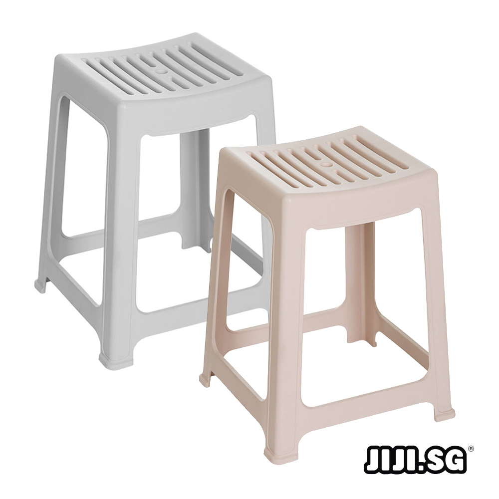 (JIJI.SG) HEMMING Stackable Stool / Chair / Living / Dining | Shopee ...
