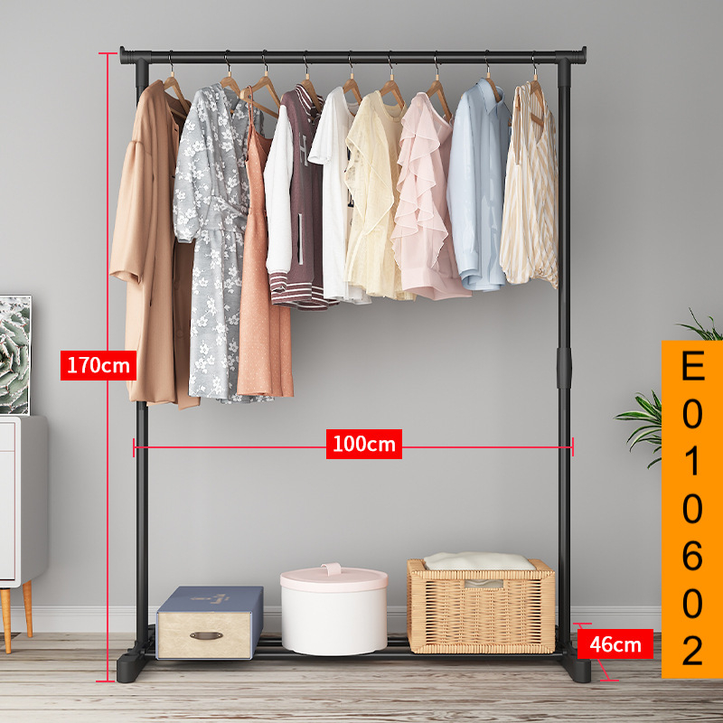 Easyhome.sg E00 Movable Clothes Rack/ Laundry Hanger Closet Wardrobe ...