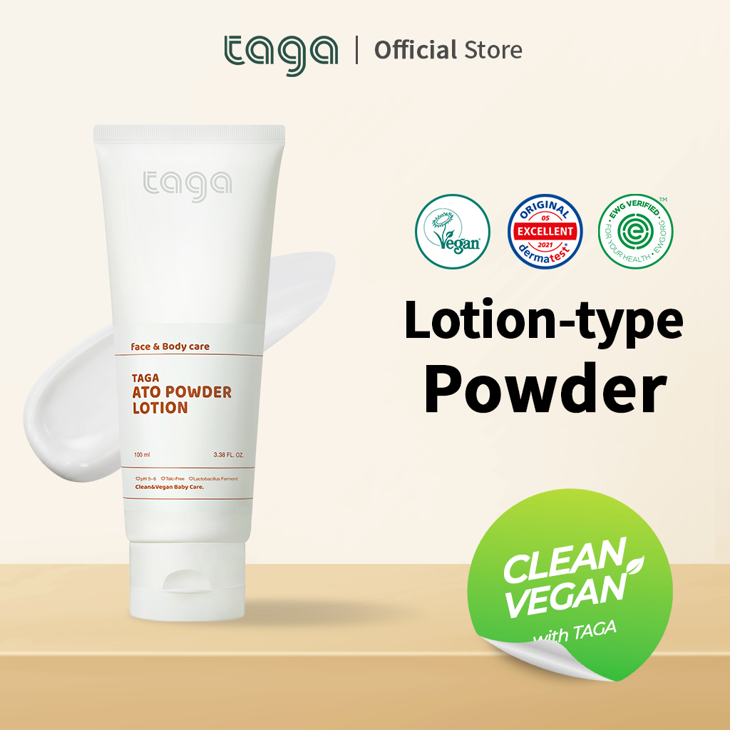 Ato Powder Lotion | 100ml | Lotion-type Powder | Caring Baby’s Diaper ...