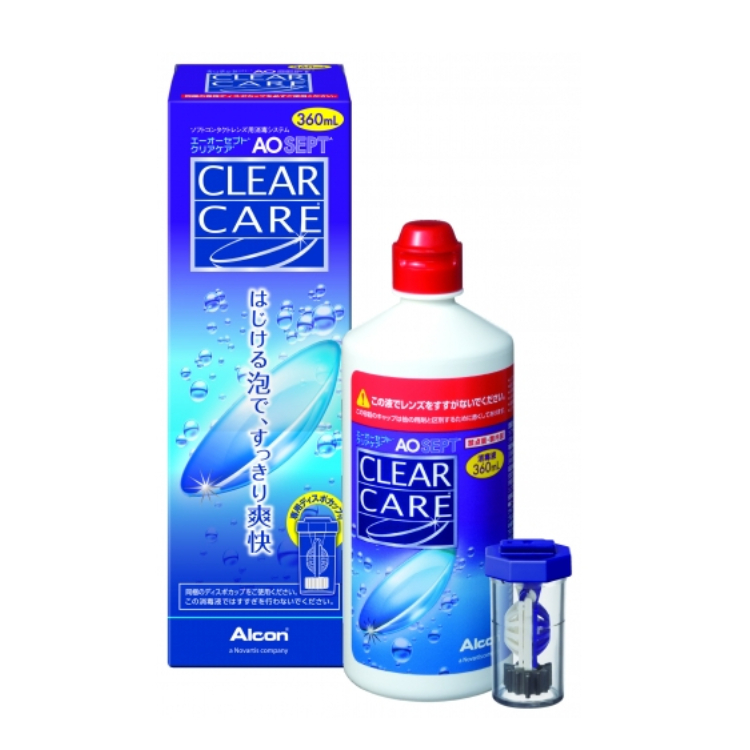 🇯🇵【Direct from Japan】AO Sept Clear Care 360ml/Contact lens solution /eye care/contact care ...