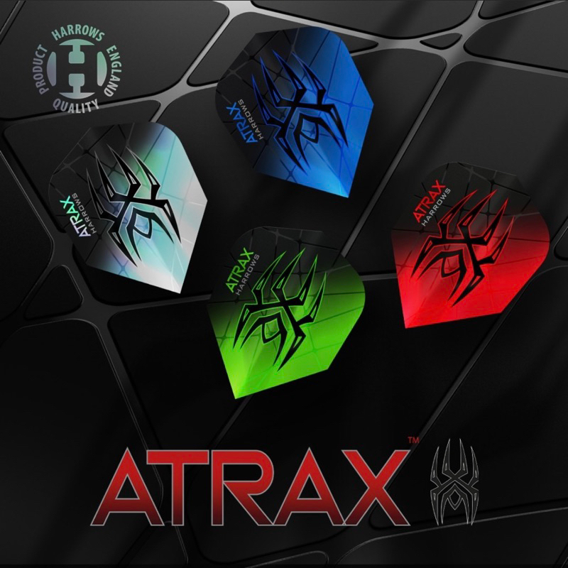 Harrows Atrax Flights [Shape] • 100 Microns • Dart Flights • SGDARTS ...