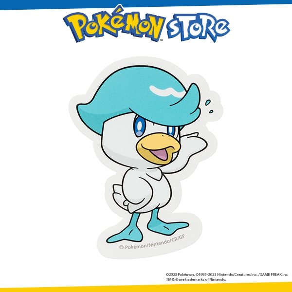 Pokémon Center Original Sticker Quaxly | Shopee Singapore