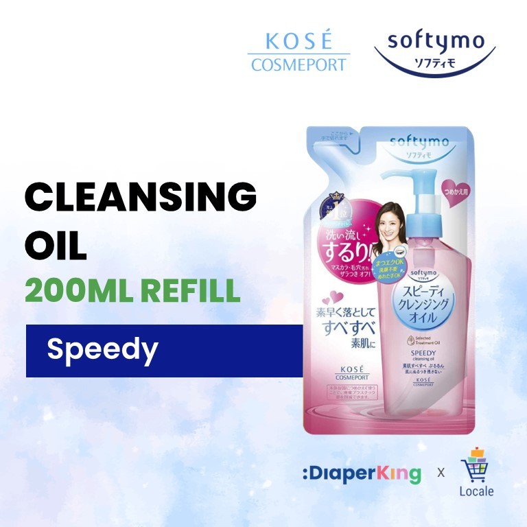 Kose Softymo - Cleansing Oil / Face Wash / Makeup Remover Sheet (Bottle ...