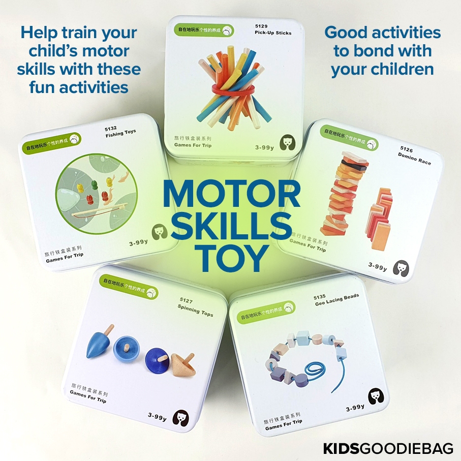 [SG Ready Stock] Kids Gift Motor Skills Toys in Travel Tin Toy for ...