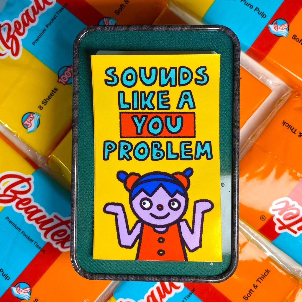 Your Problem Sticker | Water Bottle Sticker | Laptop Sticker ...