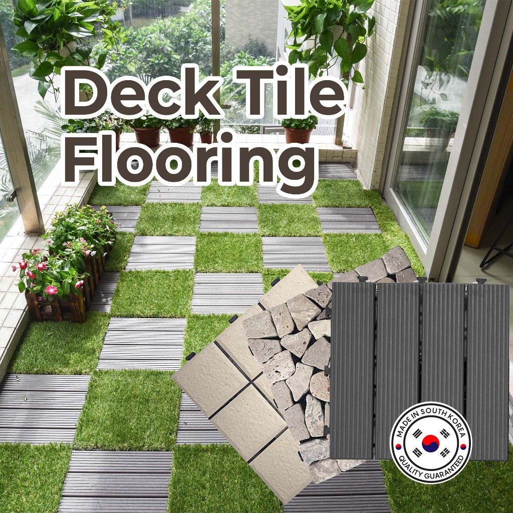 Lovehouse Stone Grass Ceramic Deck Tile Flooring Outdoor Indoor Home Decoration | Shopee Singapore