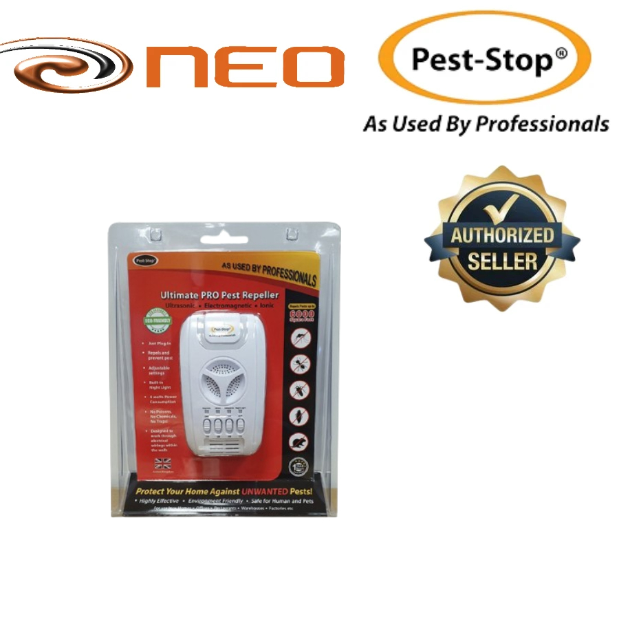 Ultimate PRO Pest Repeller : Pest-Stop 6000 PRO (1YR WARRANTY) | Shopee ...