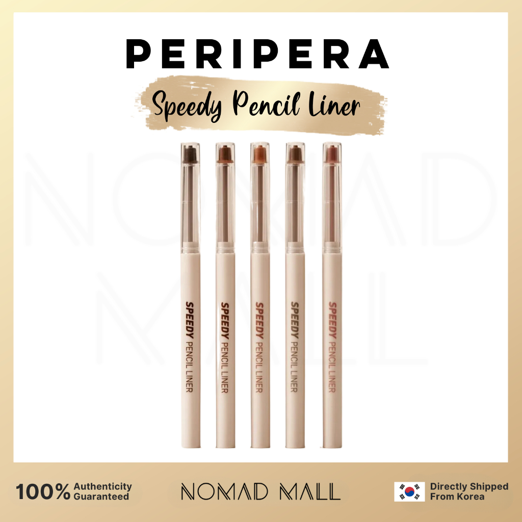 [PERIPERA] Speedy Pencil Eyeliner 0.14g | Shopee Singapore