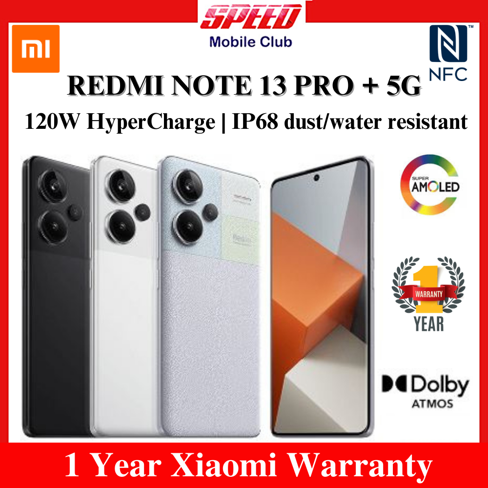 Redmi Note 13 Pro+ 5G (12/512GB)(8/256GB) NFC | Ultra Hi-Res 200MP ...