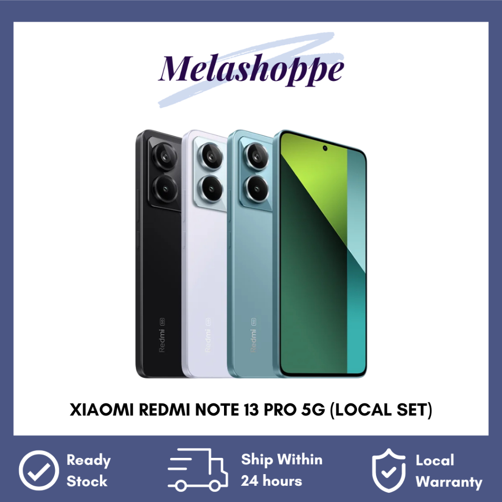 Xiaomi Redmi Note 13 Pro 5G (Local Set) | Shopee Singapore