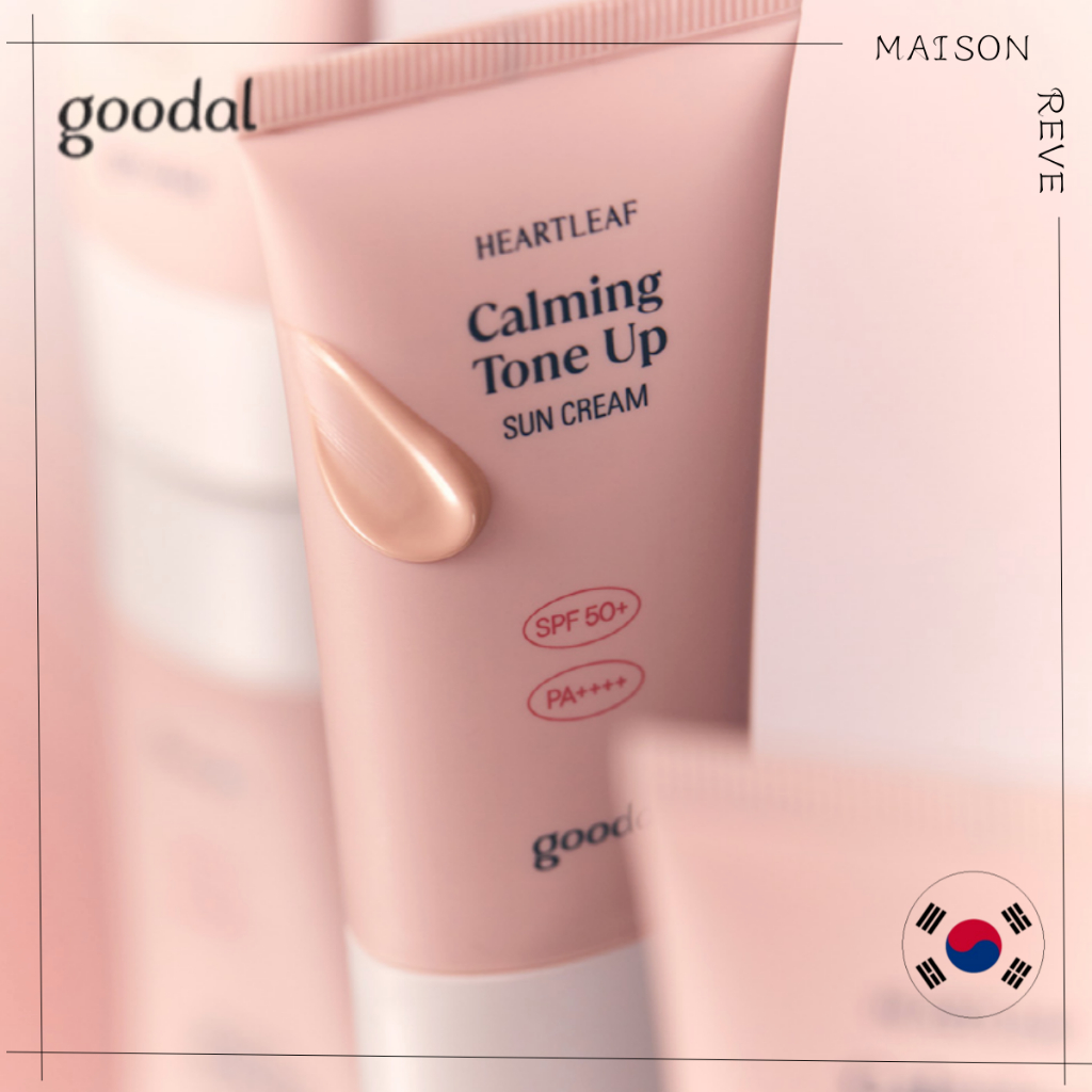 goodal Calming Tone Up Sun Cream SPF50+ PA++++ (1+1) | Shopee Singapore