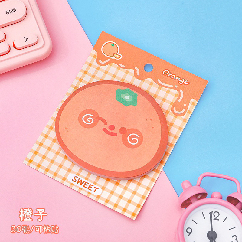 [SG Seller] Cute 2D Memo Sticky Notes Office School Stationery Children ...