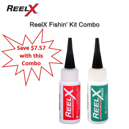 ReelX Fishin' Kit Combo - Ultimate Reel Oil & Grease for Lubrication ...
