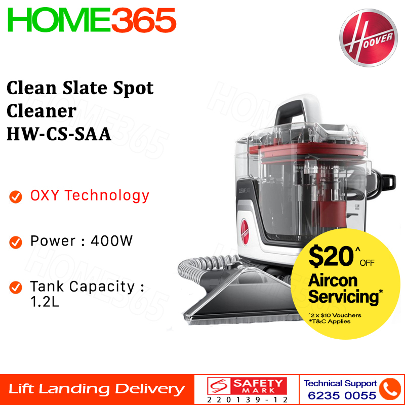 PRE-ORDER (ETA ARR MID APRIL) Hoover Clean Slate Spot Cleaner HW-CS-SAA ...