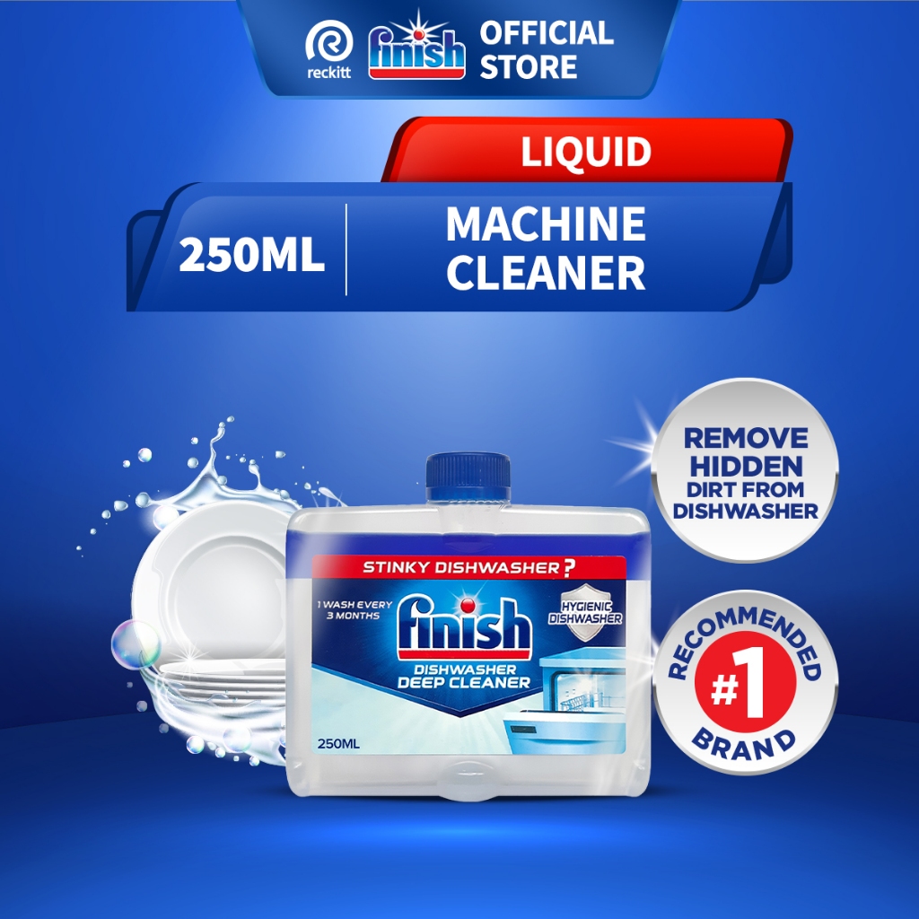 Finish Dishwasher Machine Cleaner (250ml) | Shopee Singapore