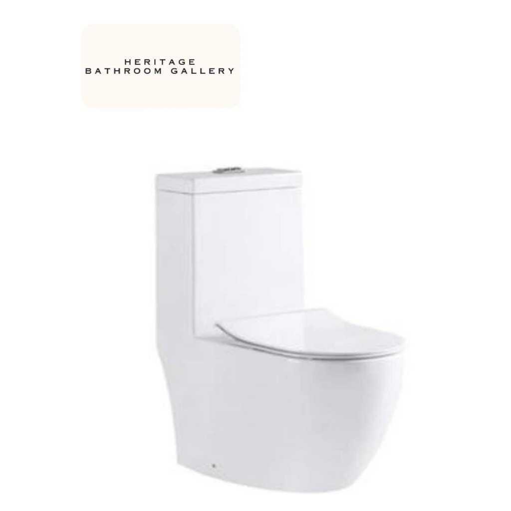 Vera A032T Tornado Flushing One-Piece Toilet Bowl | Shopee Singapore