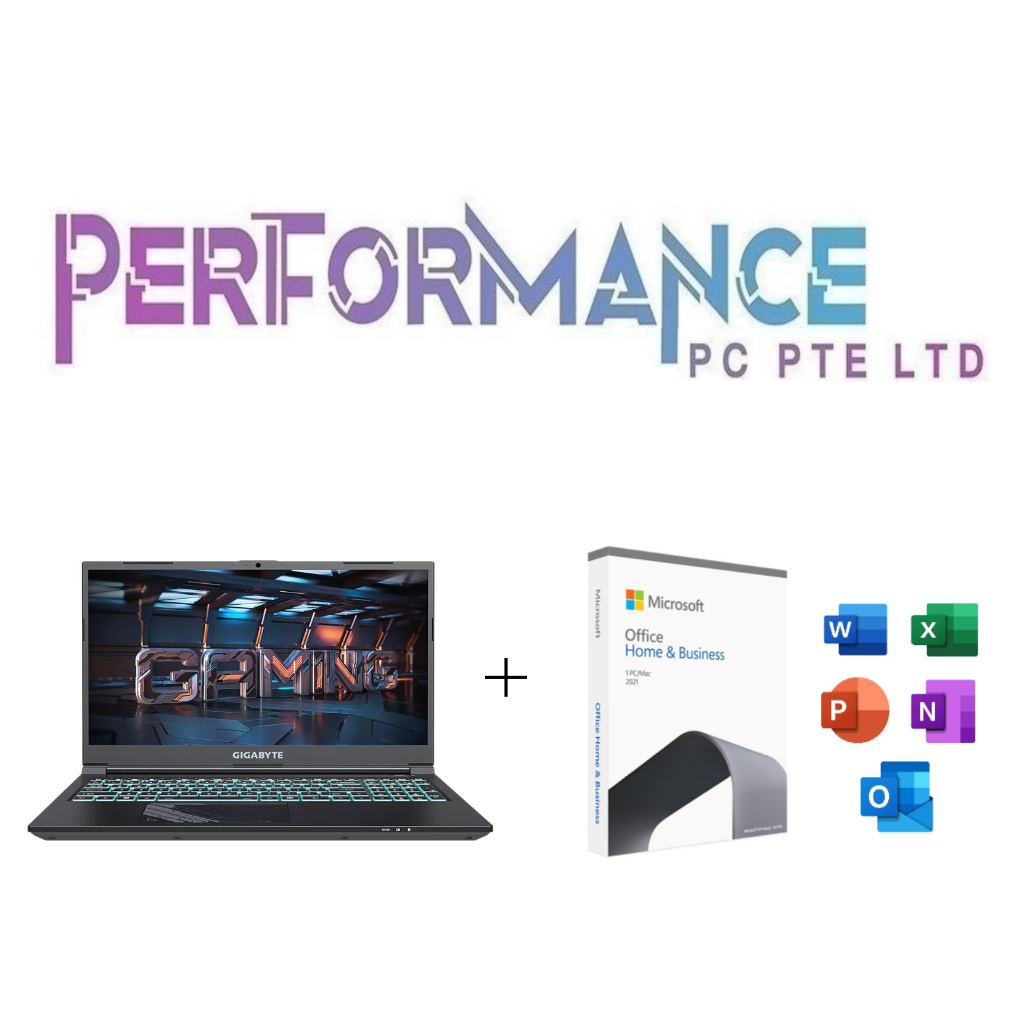 GIGABYTE G5 MF5 15.6 FHD 144Hz i5-12450H RTX 4050 GDDR6 6G (X2/P0-R) (2 ...