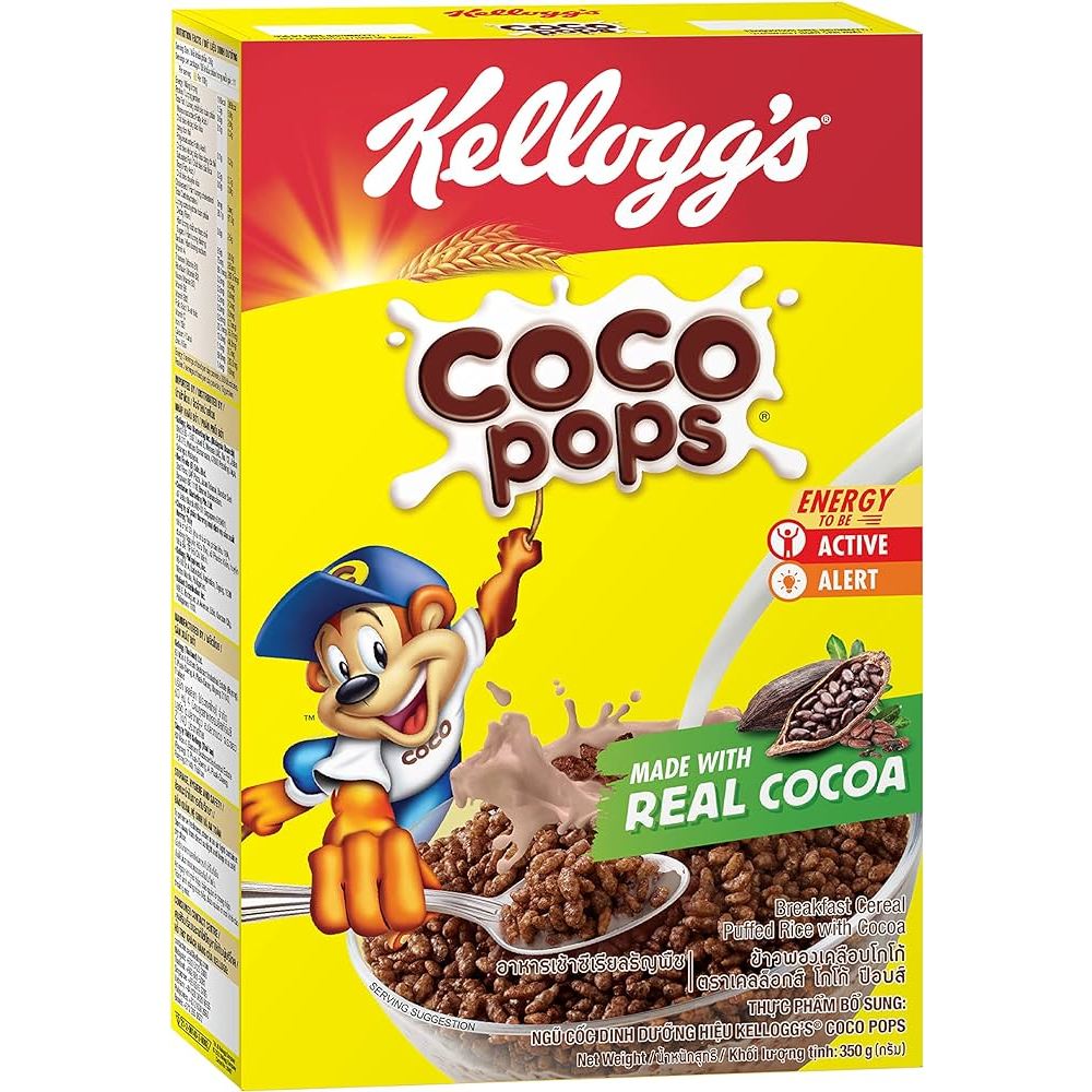 Kellogg's Coco Pops Breakfast Cereal 350g | Shopee Singapore