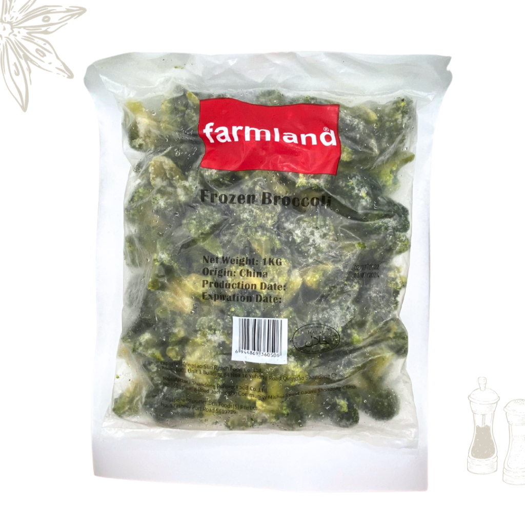 Farmland Frozen Broccoli Florets 1KG (Halal) | Shopee Singapore