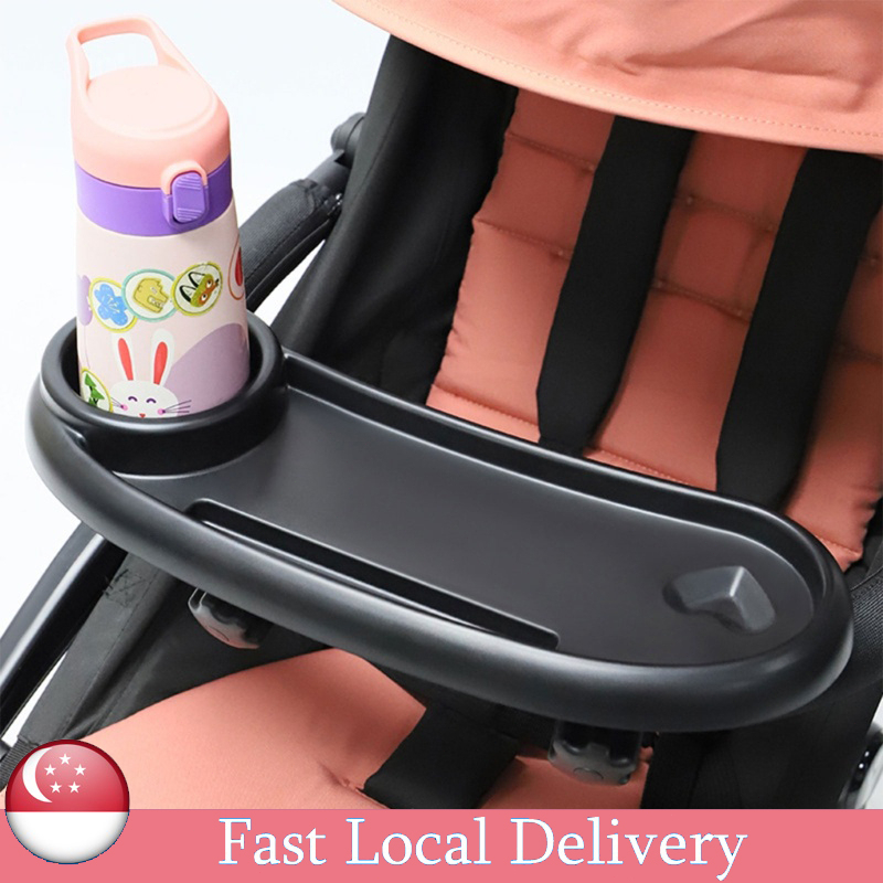 ️‍🔥【SG STOCK】Baby Stroller Stand Stroller Snack Tray with Cup Holder ...
