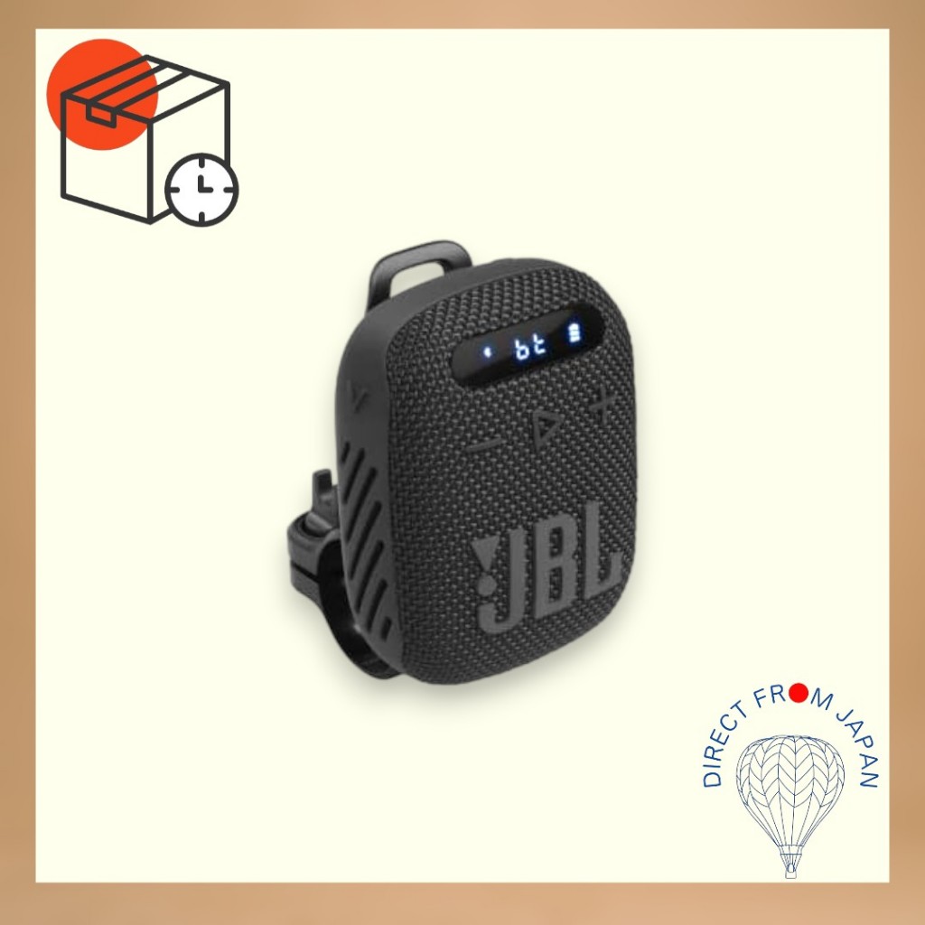 JBL WIND3 Bluetooth Speaker Waterproof and dustproof / Hands-free calling / Bicycle mounting ...