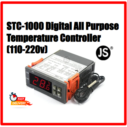 STC-1000 LED Digital Thermostat for Incubator Temperature Controller Thermoregulator Relay ...