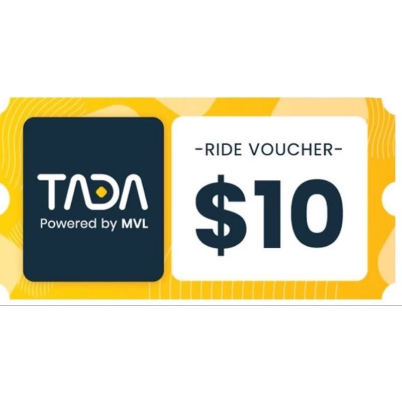 TADA $10 Promo voucher code | Shopee Singapore
