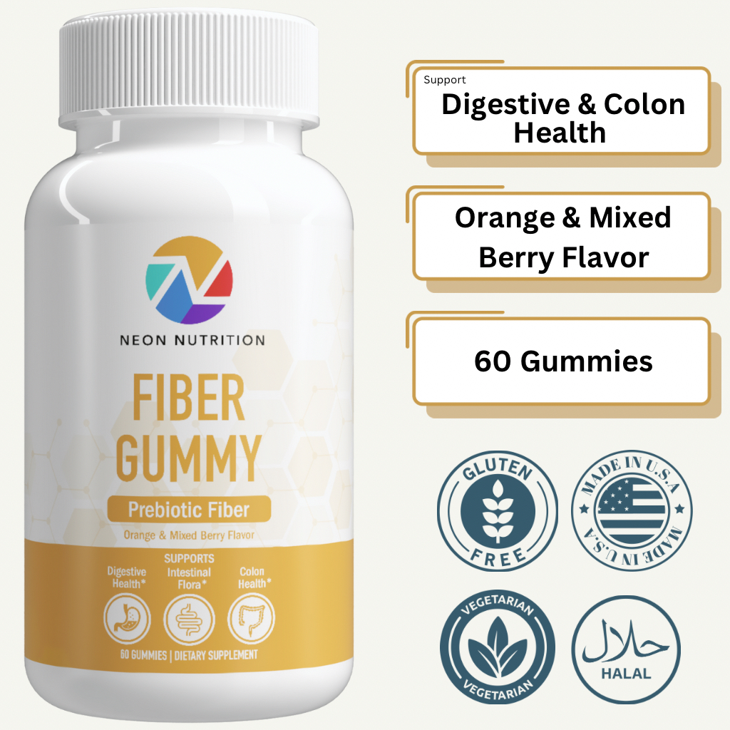 Fiber Gummy Prebiotic Fiber | Gut Wellness, Digestion, Detox ...
