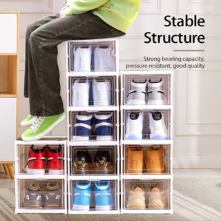 Foldable Shoe rack 3 layer/6 layer Installation Free Shoe BOX Storage ...