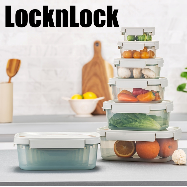 LocknLock Nestopia Chak Chak Food Storage Container BPA Free Case ...
