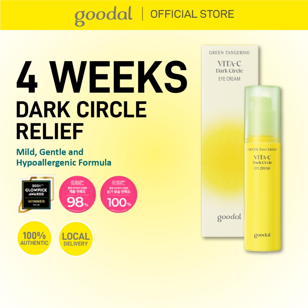 [GOODAL] Green Tangerine Vita C Dark Circle Eye Cream 30ml (Dark Eye ...