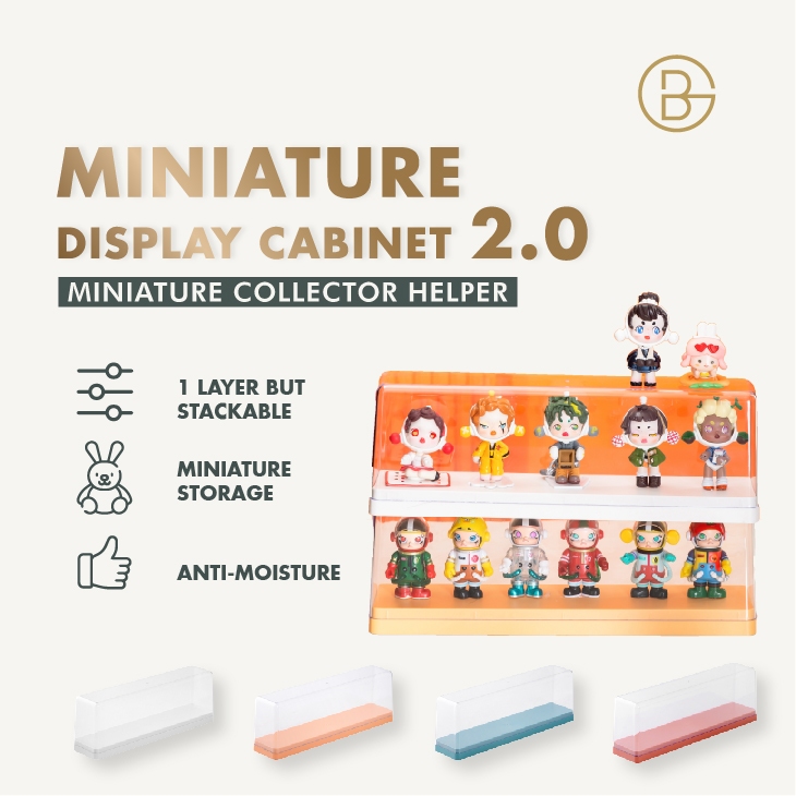 Transparent Single Row Acrylic Display Blind Box Storage | Shopee Singapore