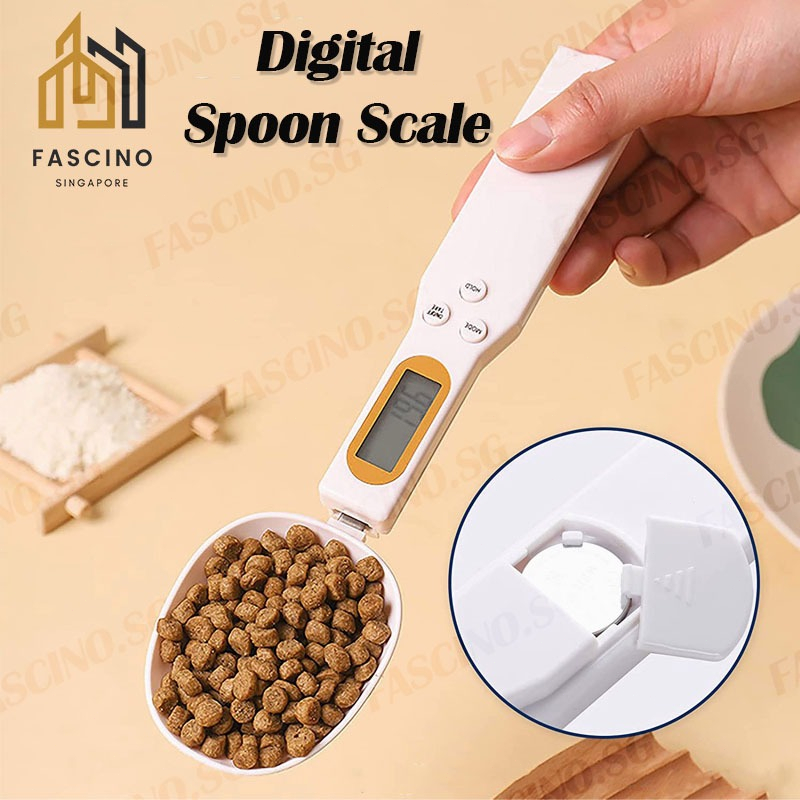 【SG】LCD Digital Spoon Scale Electronic Kitchen Measuring Spoon Scale ...