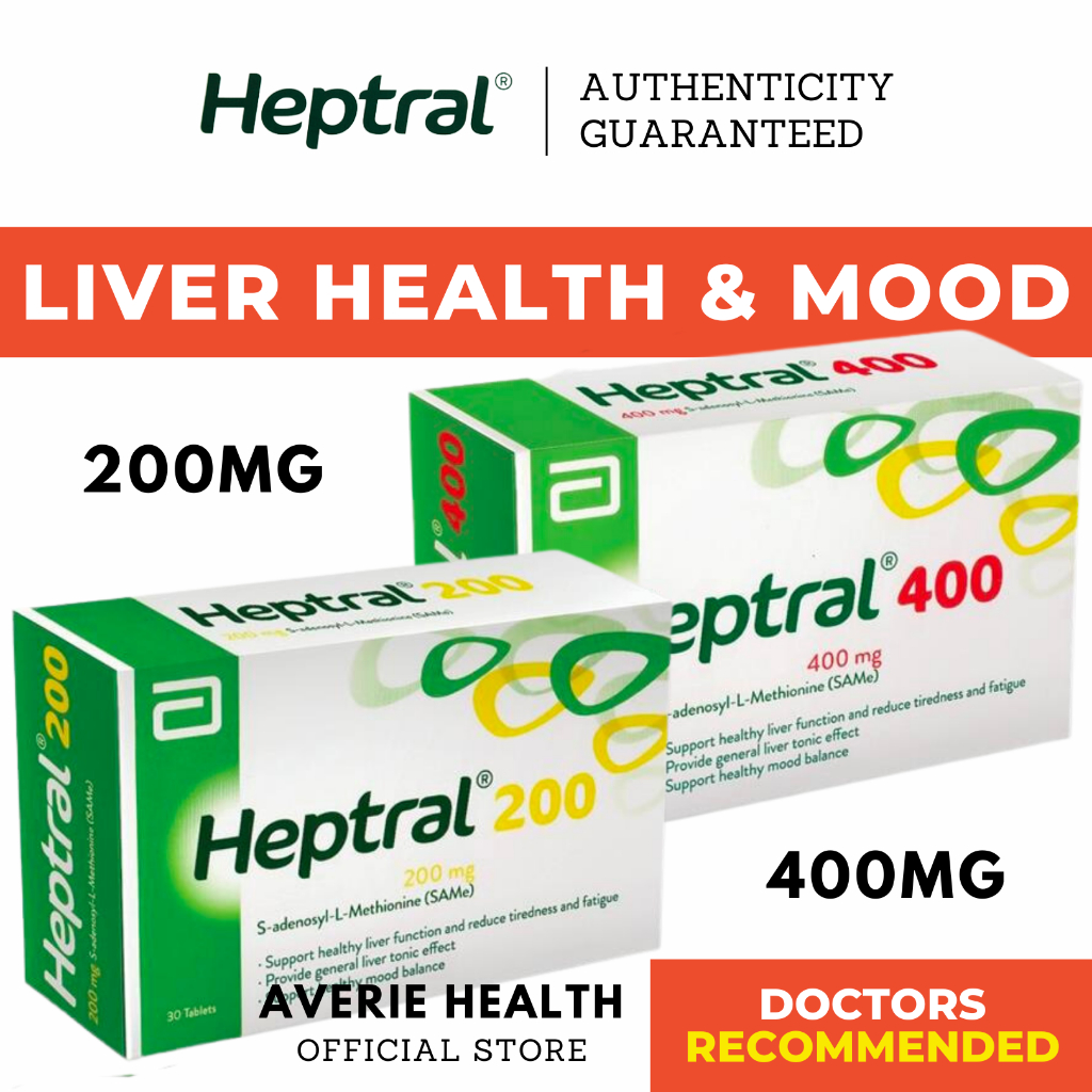 Abbott Heptral 200mg / 400mg 30s | Support Liver Health, Care & Mood ...