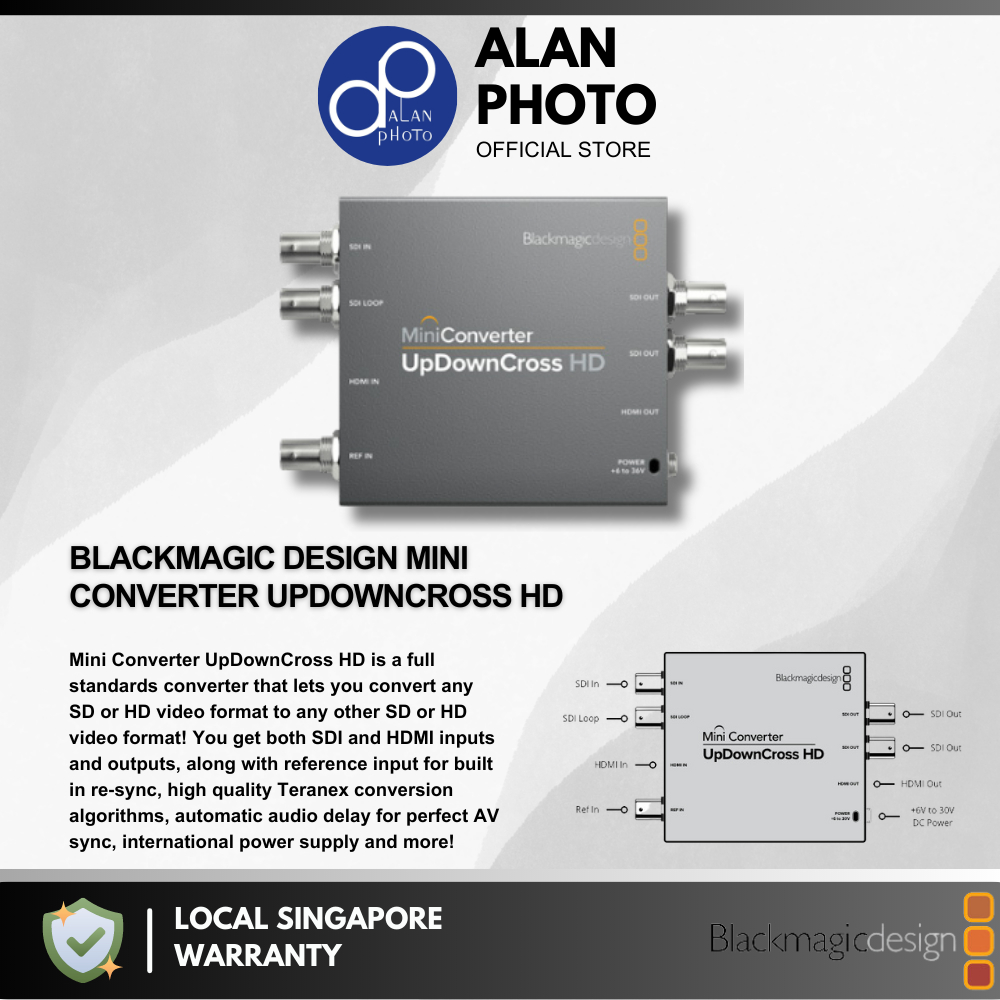 Blackmagic Design Mini Converter UpDownCross HD [CONVMUDCSTD/HD ...