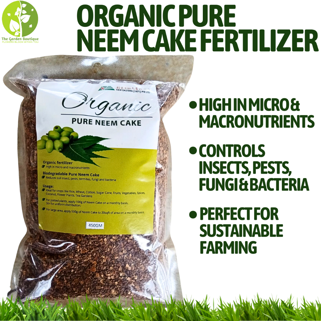 [Local Seller] New Eastern Organic Pure Neem Cake Fertilizer Pesticide ...
