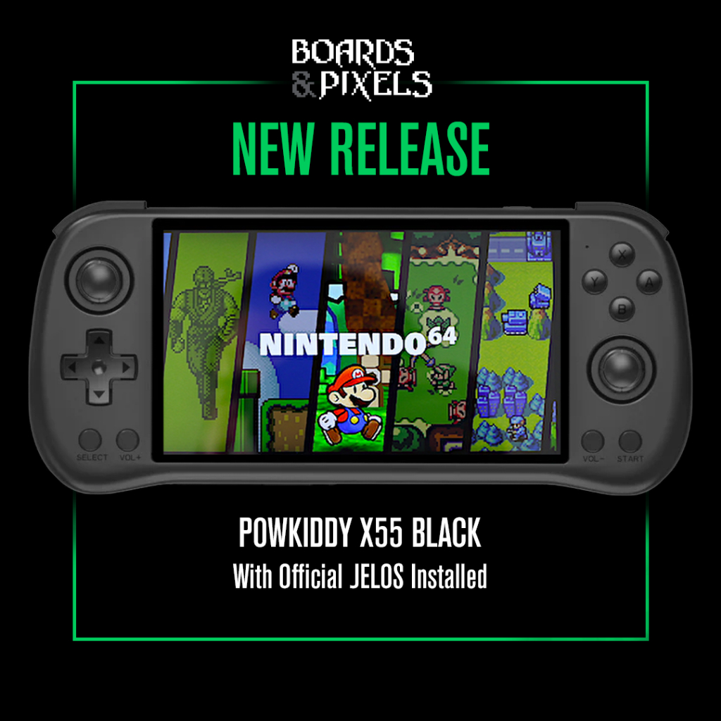 (FREE SCREEN PROTECTOR) Powkiddy X55 Retro Gaming Console With Latest ...