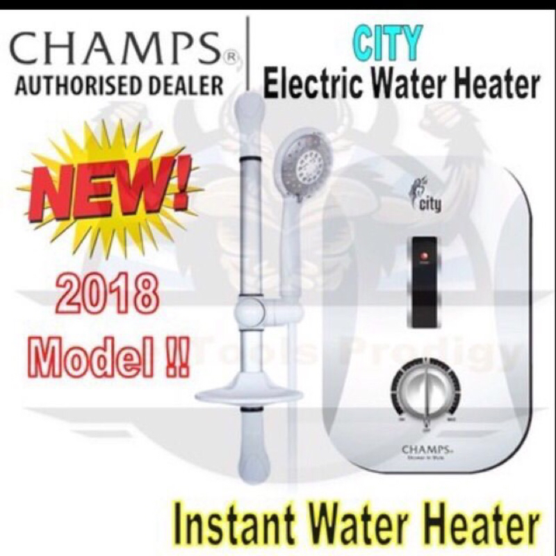 Champs City Instant Water Heater / No Installation Provided / Comes ...